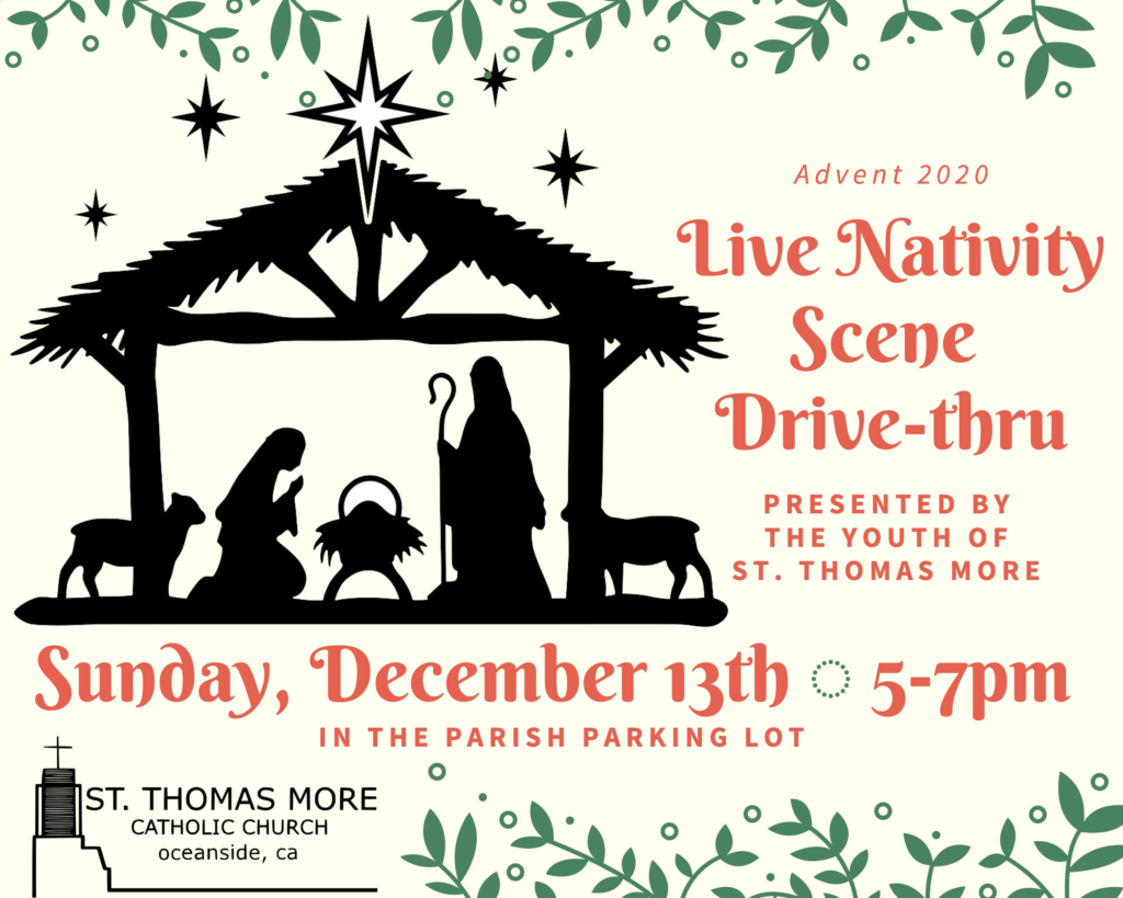 Live Nativity Drive-Thru - St. Thomas More Catholic Church